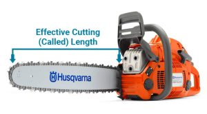 How to Measure a Chainsaw Bar (Blade) and Chain Length - Chainsaw Larry